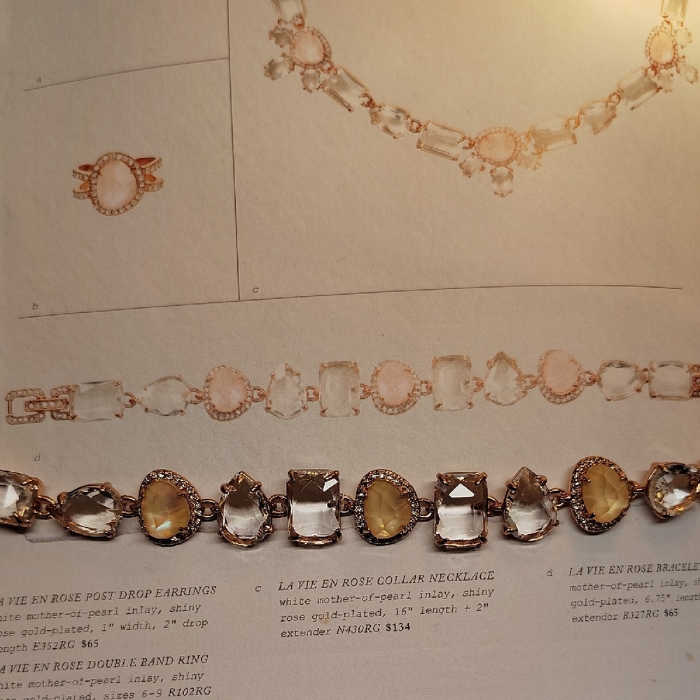 Chloe + Isabel La Vie En Rose Bracelet - Gem